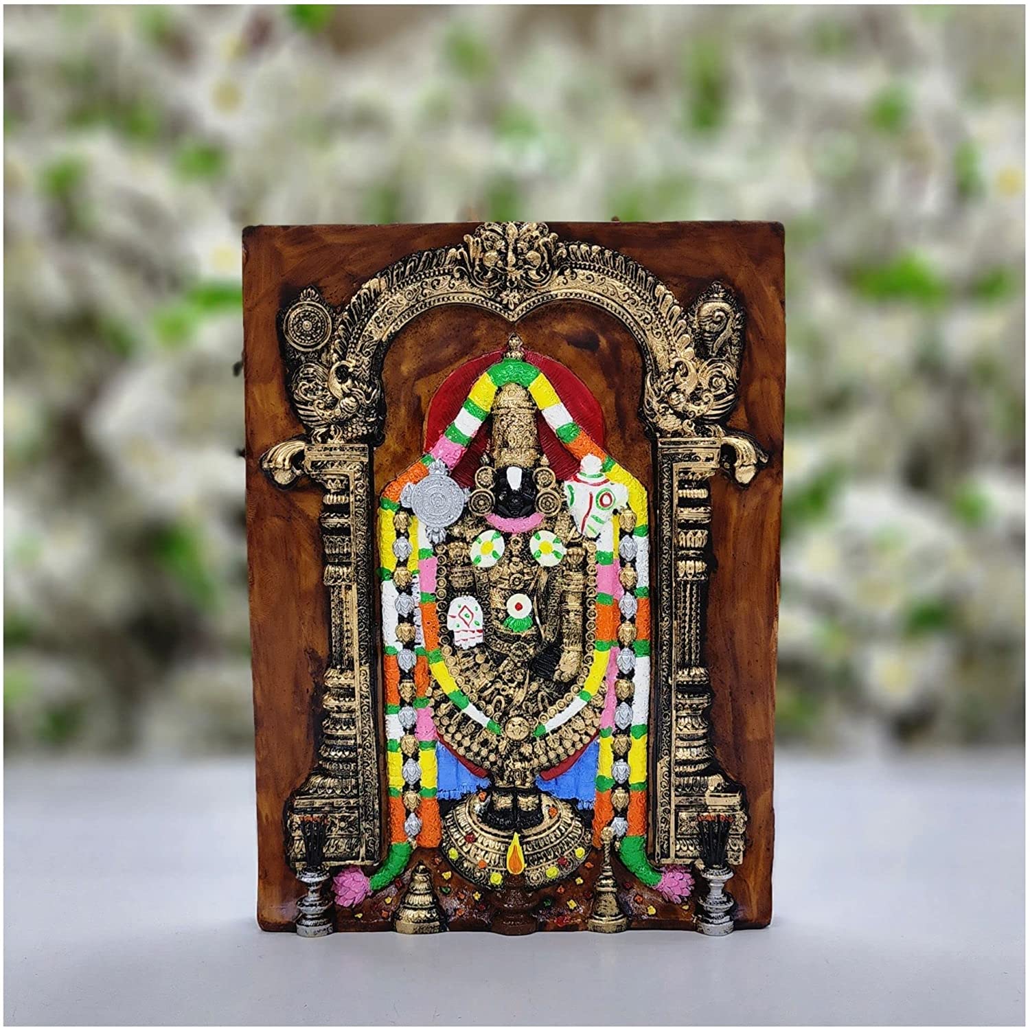 Tirupati Balaji Wall Hanging Frame Hindu God Wall Decor Balaji Wall ...