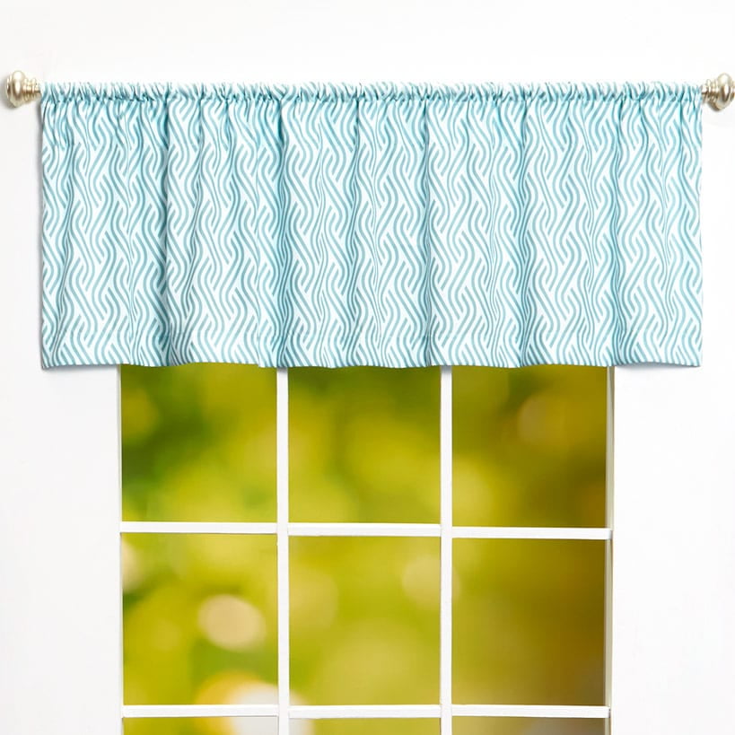 Tisa Fish Bath Collection - Valance - Walmart.com