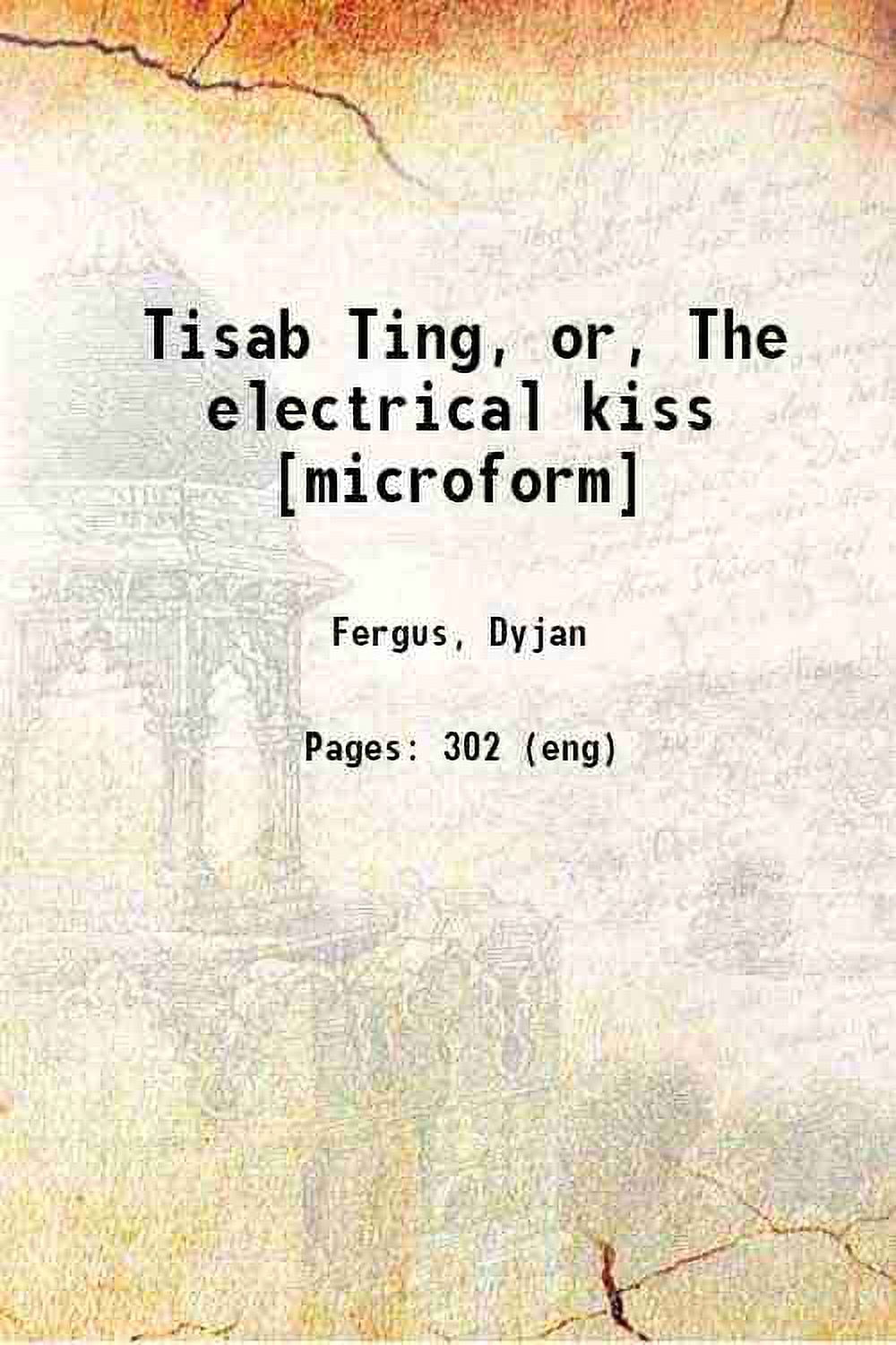 Tisab Ting, or, The electrical kiss 1896 - Walmart.com