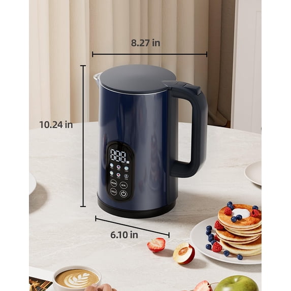 Tisania Electric Kettle with Temperature Control, Cordless Kettle 1.7L ...