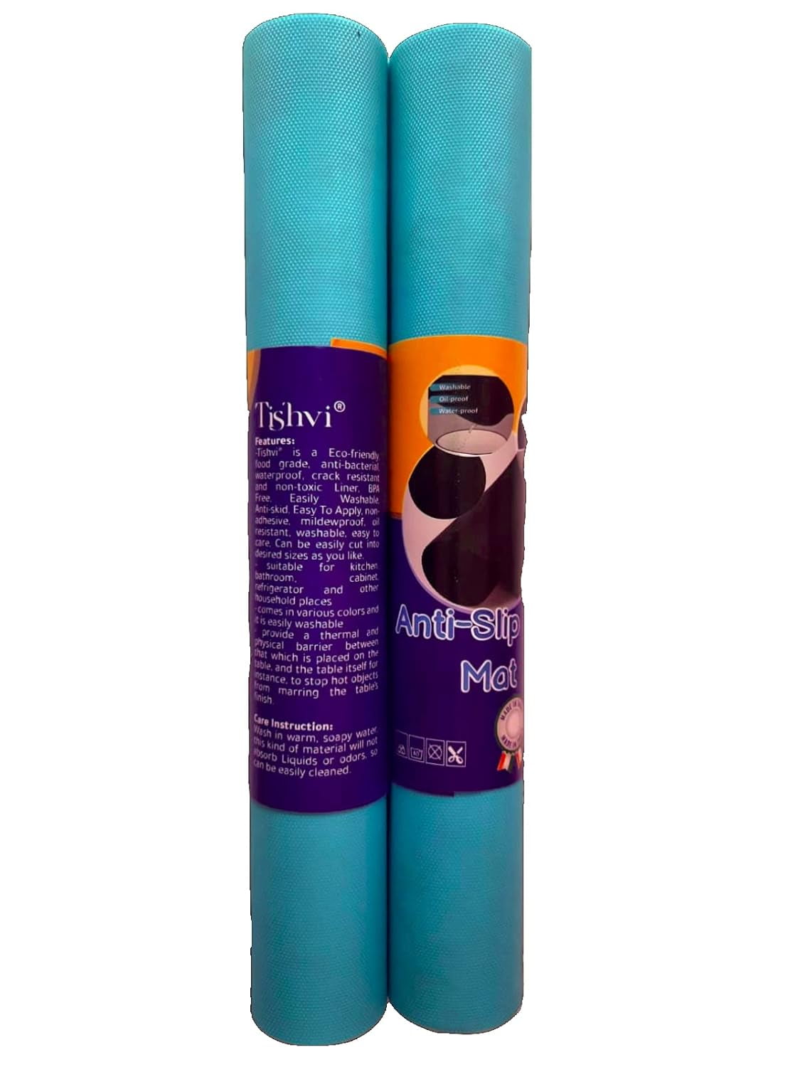 Tishvi Shelf Liner Kitchen Drawer Mats Anti Slip mat for Kitchen 45x150 ...