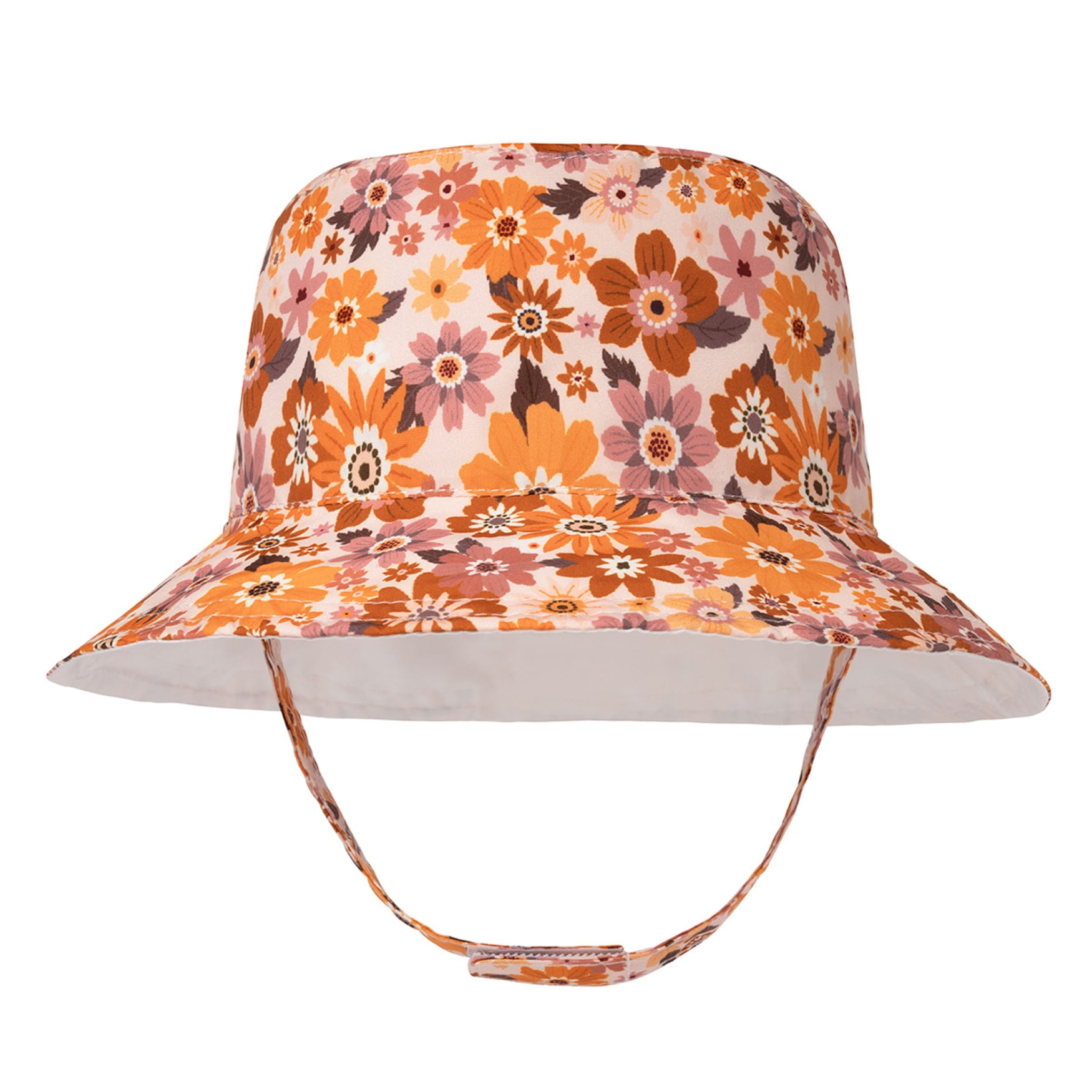 Tisoloow Baby Sun Hat UPF 50+ Sun Protection Cute Baby hats Wide Brim ...