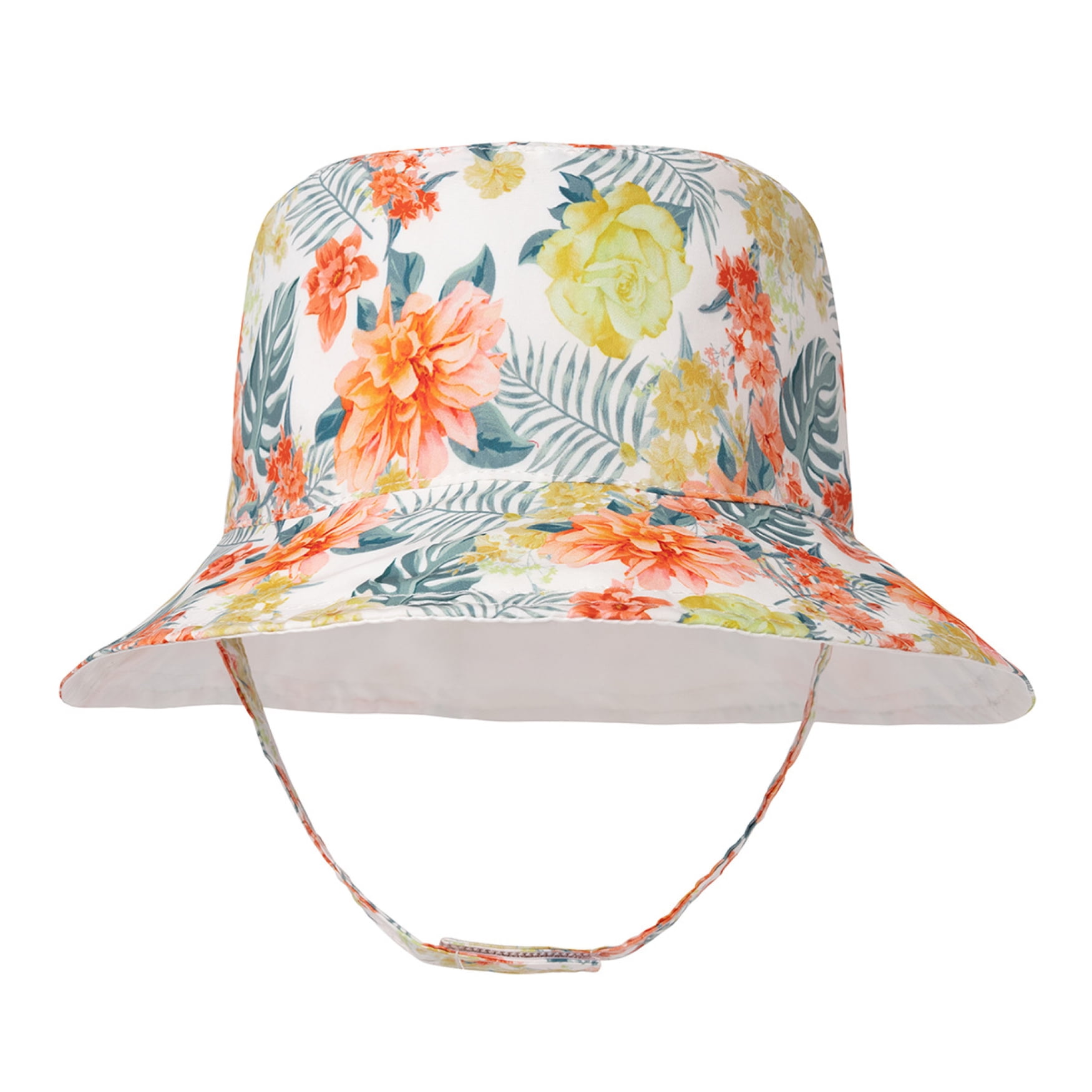 Tisoloow Baby Sun Hat UPF 50+ Sun Protection Cute Baby hats Wide Brim ...
