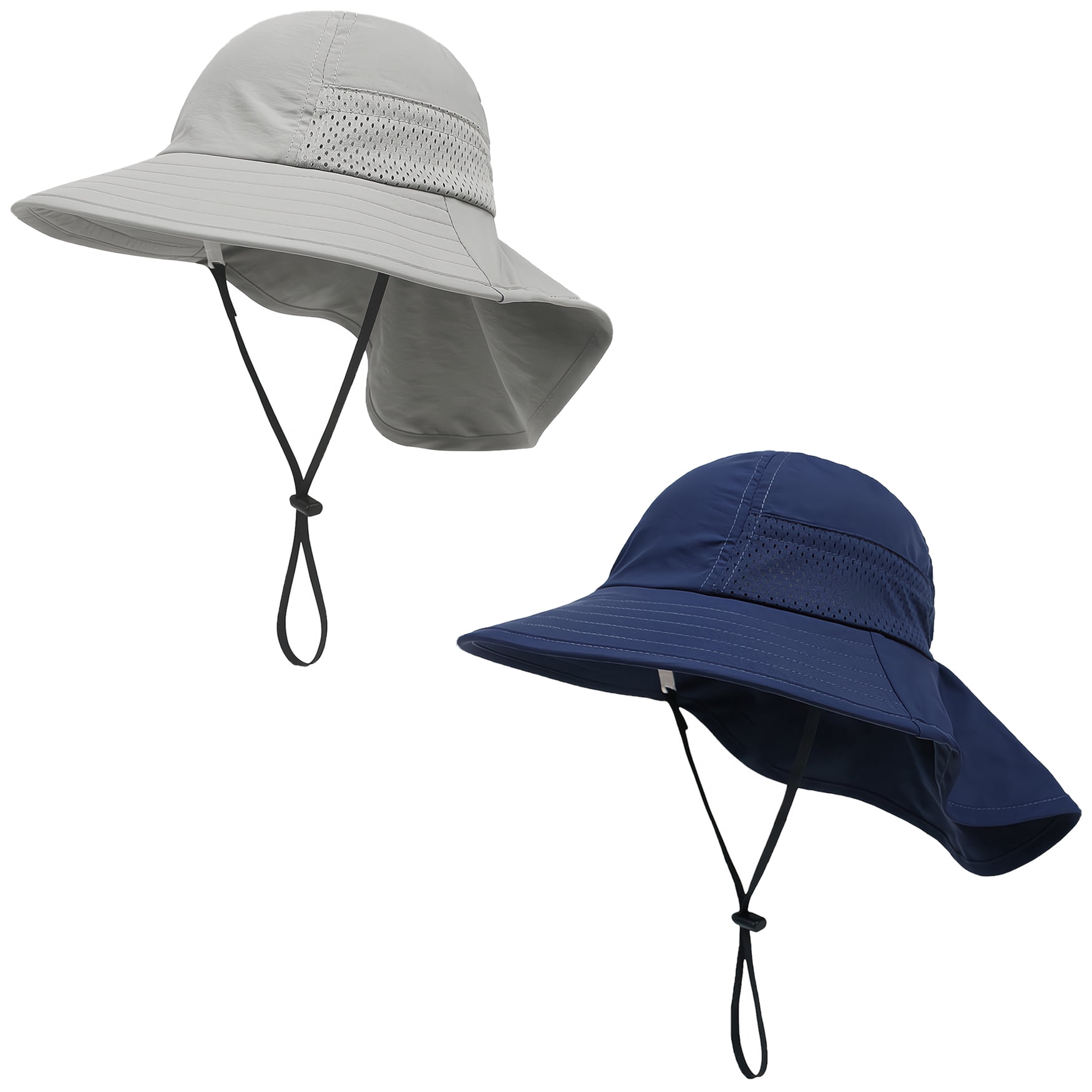 Tisoloow Baby Sun Hats Boys Girls Summer UPF 50+ Sun Protection Toddler ...