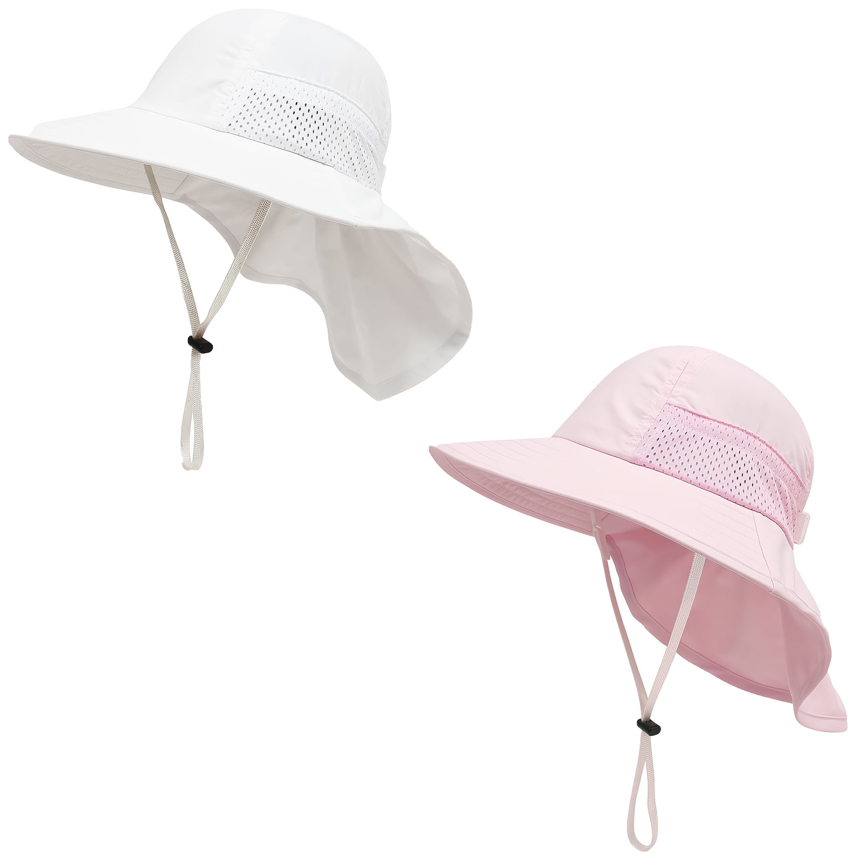 Tisoloow Baby Sun Hats Boys Girls Summer UPF 50+ Sun Protection Toddler ...