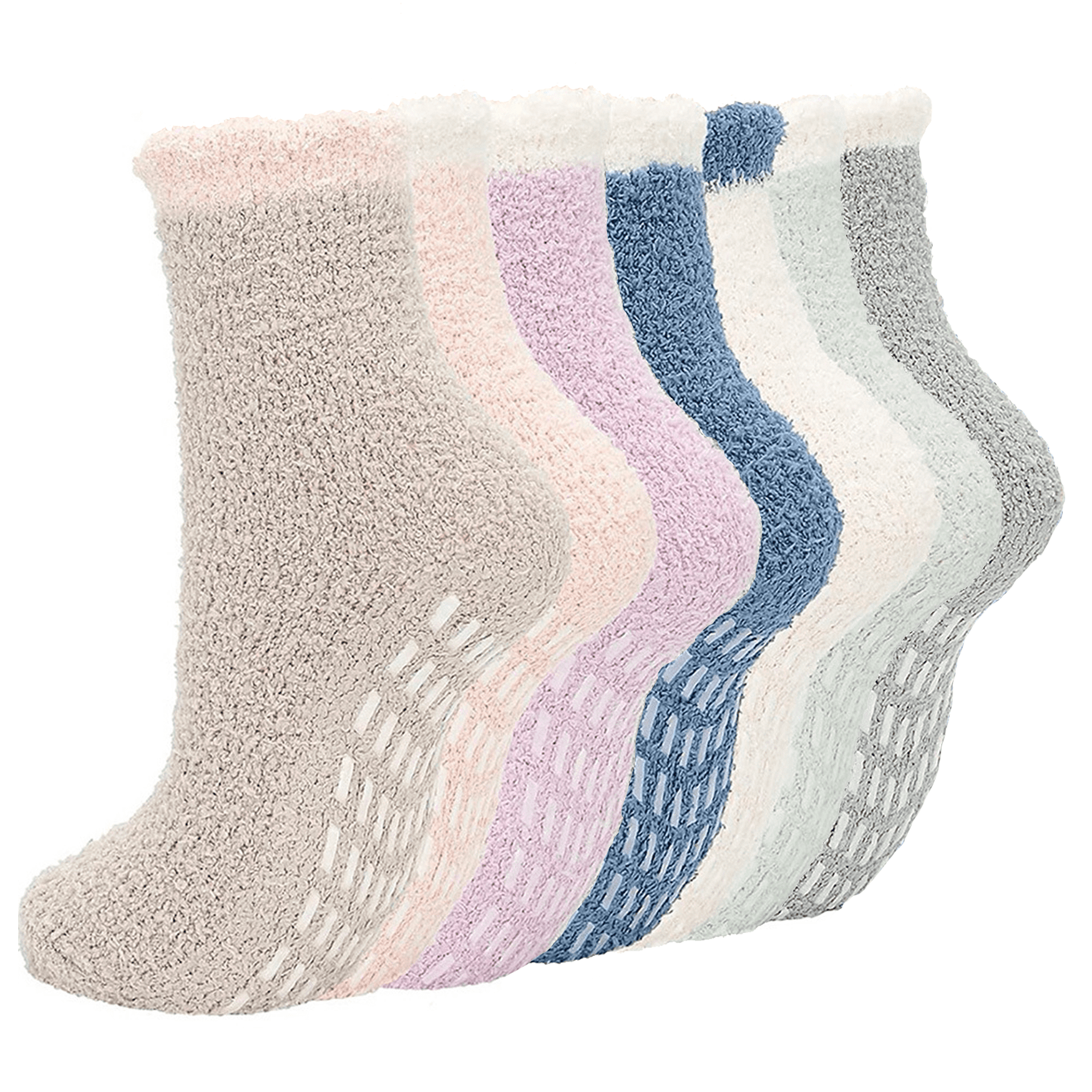 Tisoloow Fuzzy Socks for Women Warm Soft Fluffy Socks Winter Thick Cozy ...