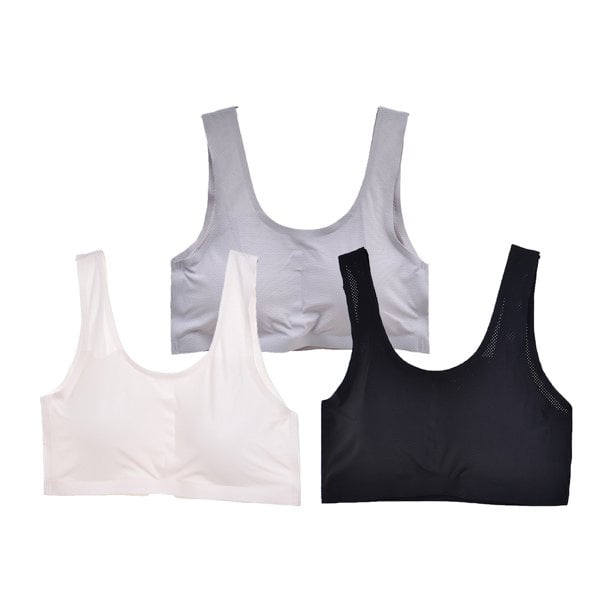 Tisoloow Sports Bra for Women U-back Sports Bra Seamless Comfortable ...