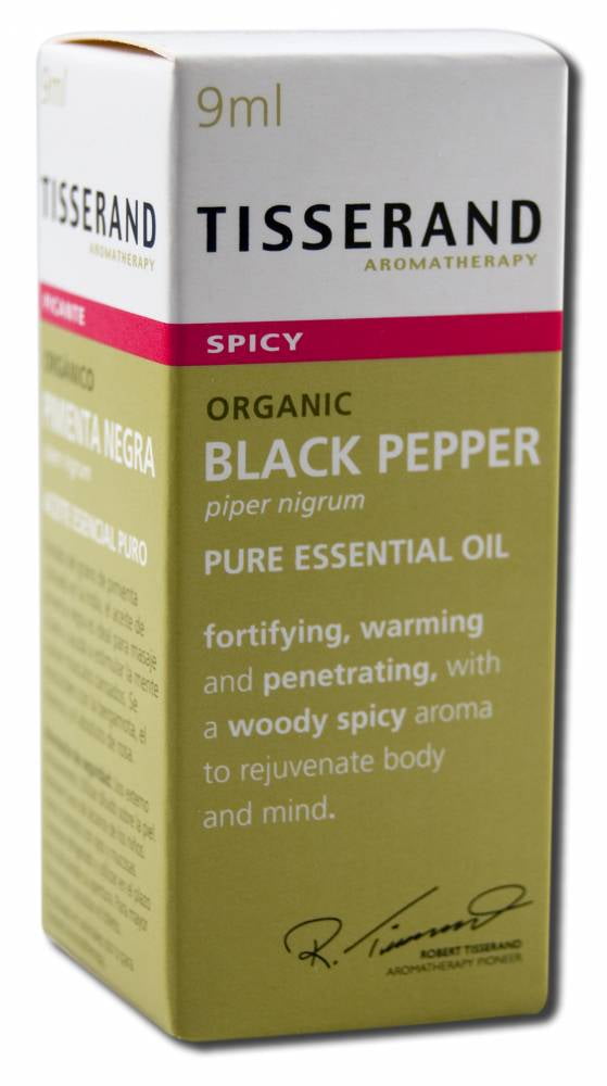 Tisserand Organic Pure Essential Oil, Black Pepper, 0.3 oz - Walmart.com