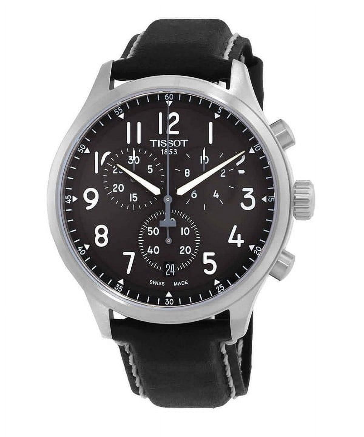 Tissot Chrono XL Men's Quartz Charcoal Dial Watch T116.617.16.062.00 ...