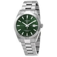 Tissot Men's Powermatic 80 Silicium Watch, Green Dial, Silver-tone ...