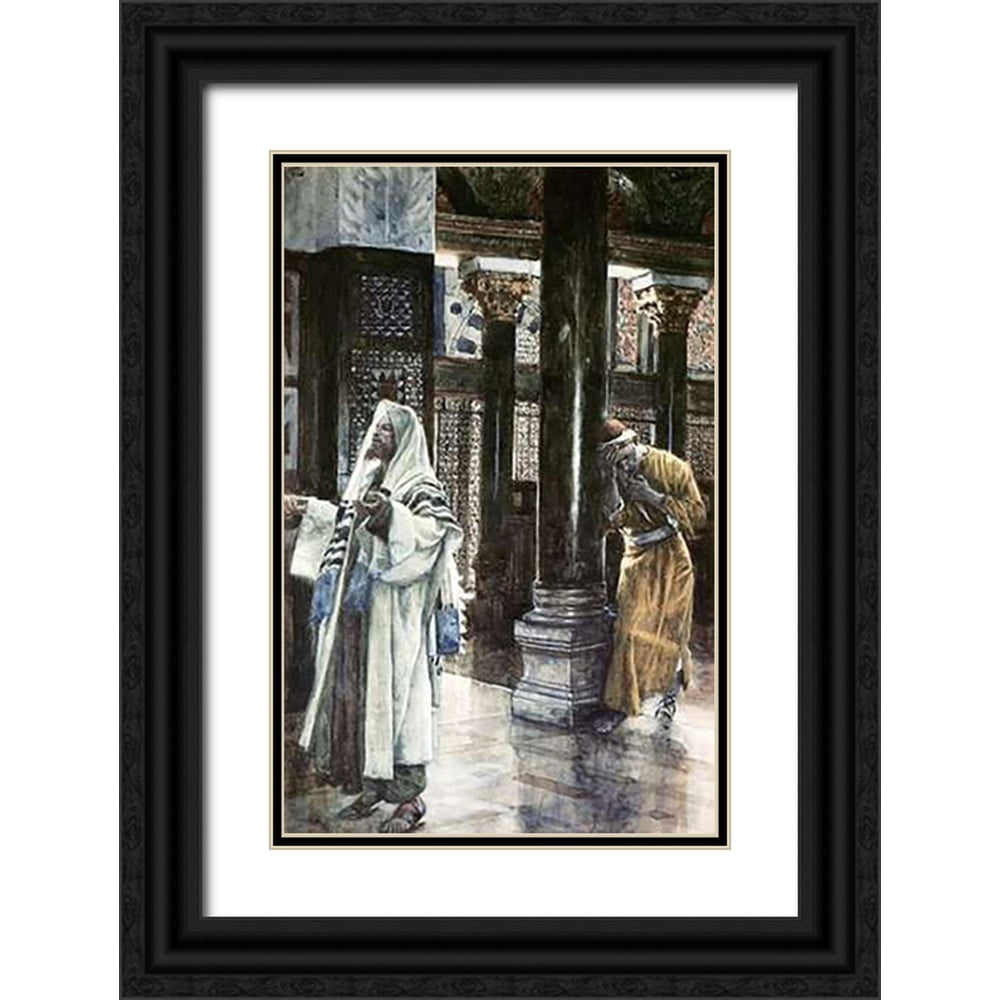 Tissot, James 10x14 Black Ornate Wood Framed with Double Matting Museum ...
