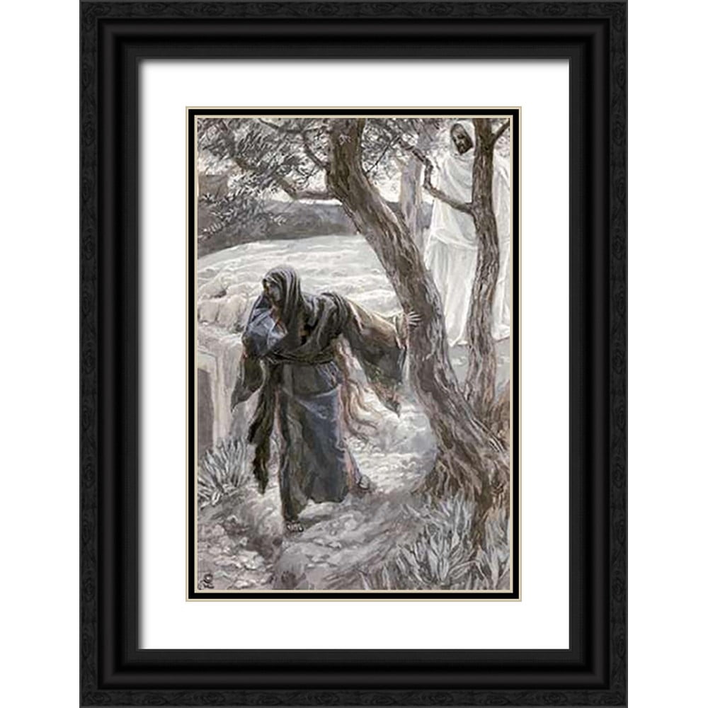 Tissot, James 11x14 Black Ornate Wood Framed with Double Matting Museum ...