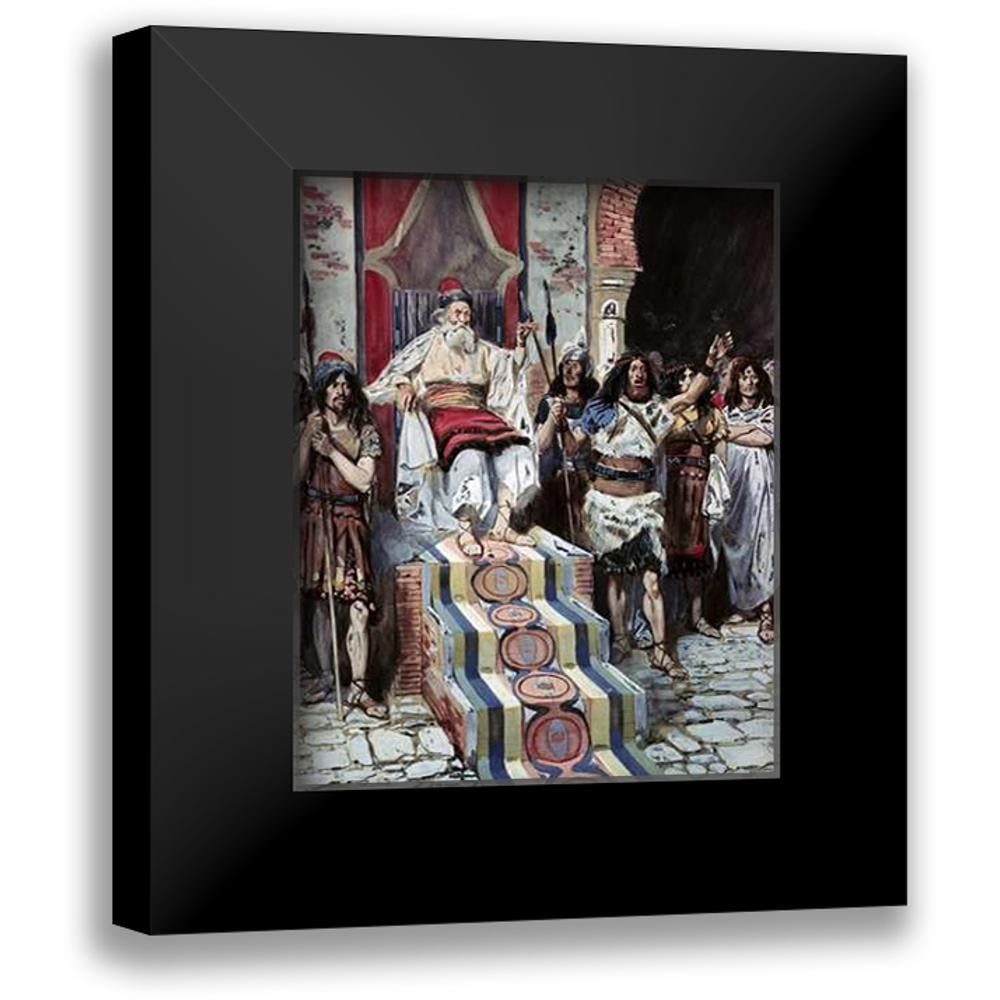Tissot, James 12x14 Black Modern Framed Museum Art Print Titled - David ...