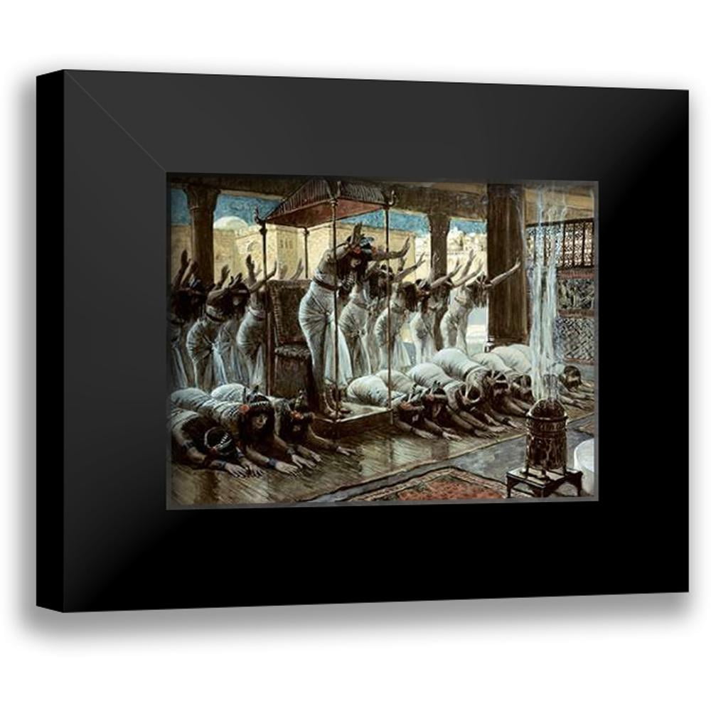 Tissot, James 14x12 Black Modern Framed Museum Art Print Titled - Queen ...
