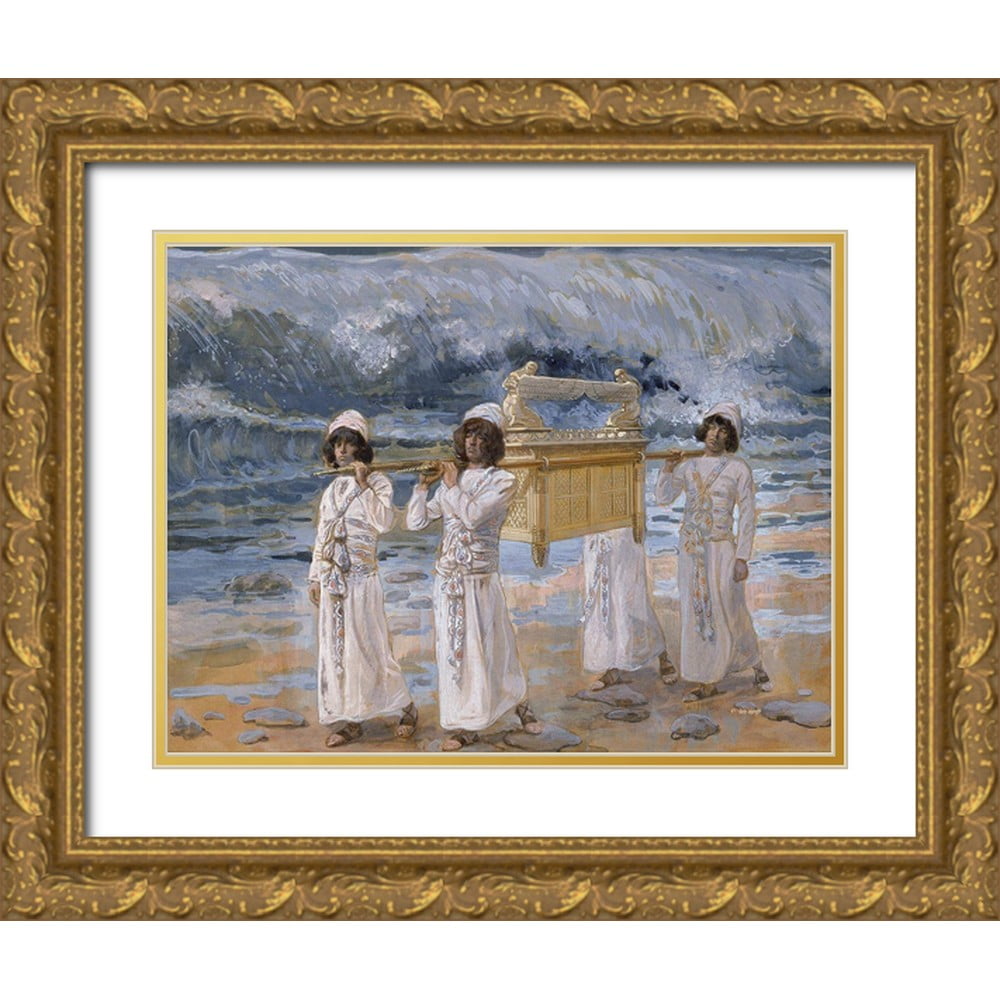 Tissot, James 14x12 Gold Ornate Wood Framed with Double Matting Museum ...