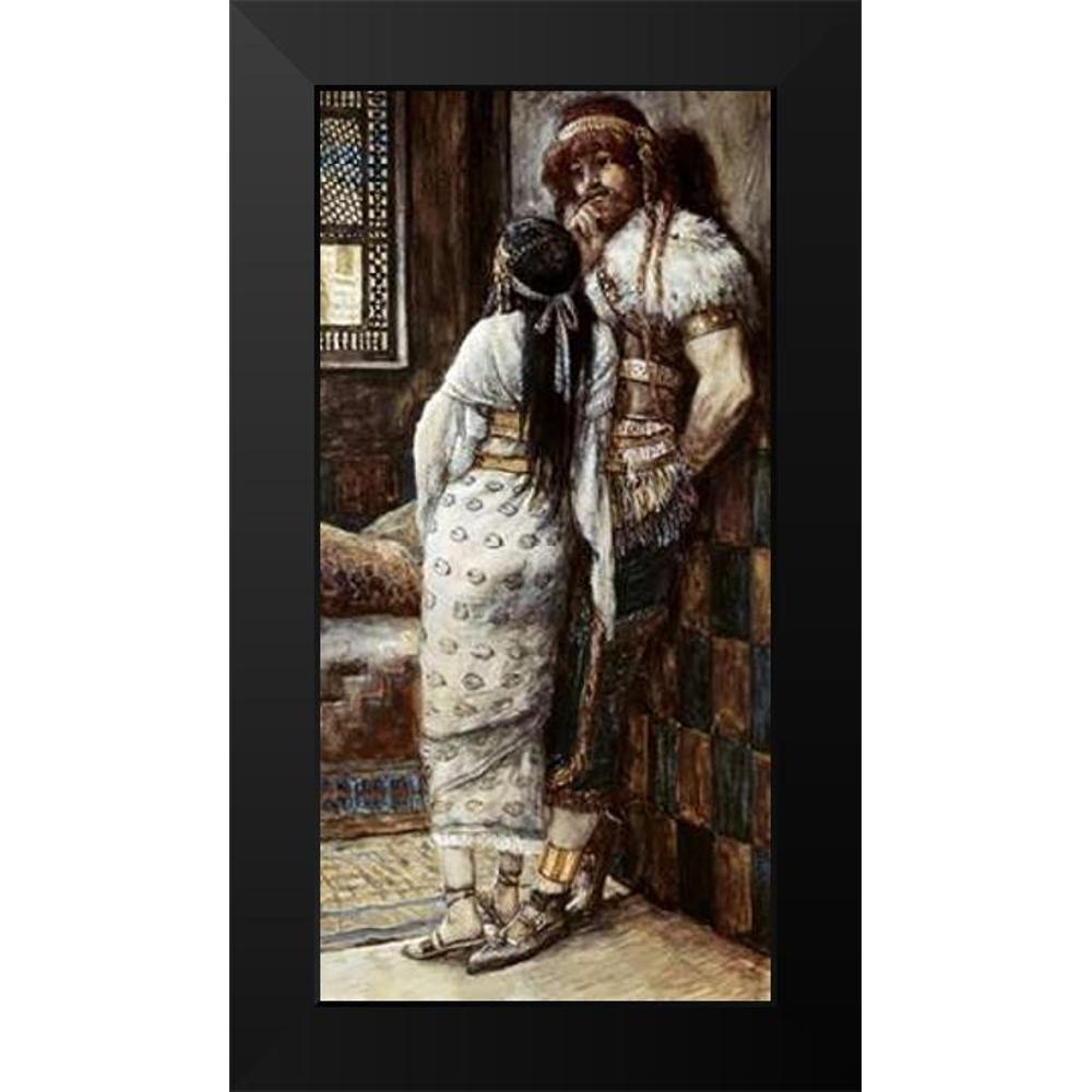 Tissot, James 14x24 Black Modern Framed Museum Art Print Titled ...