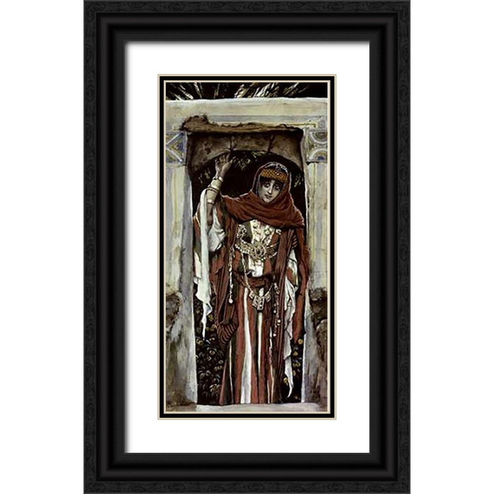 Tissot, James 14x24 Black Ornate Wood Framed with Double Matting Museum ...