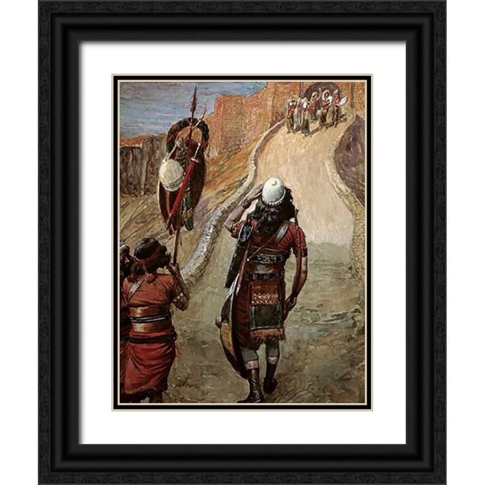 Tissot, James 15x18 Black Ornate Wood Framed with Double Matting Museum ...