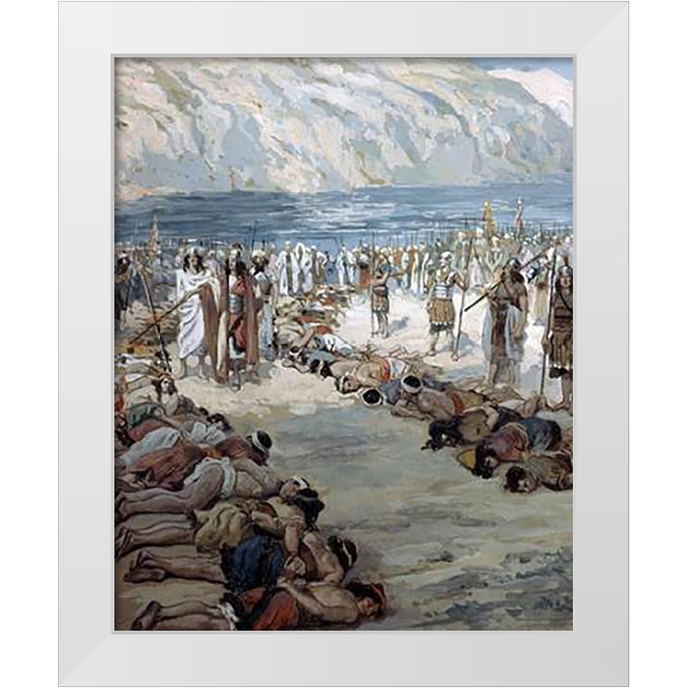 Tissot, James 15x18 White Modern Wood Framed Museum Art Print Titled ...
