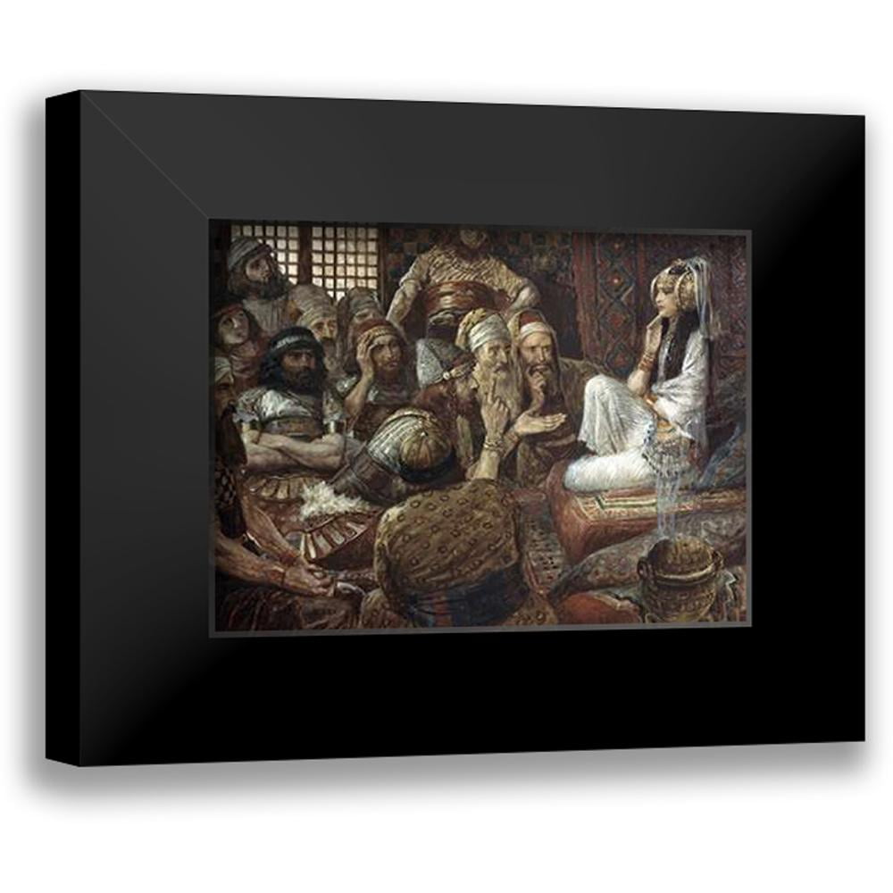 Tissot, James 18x14 Black Modern Framed Museum Art Print Titled ...