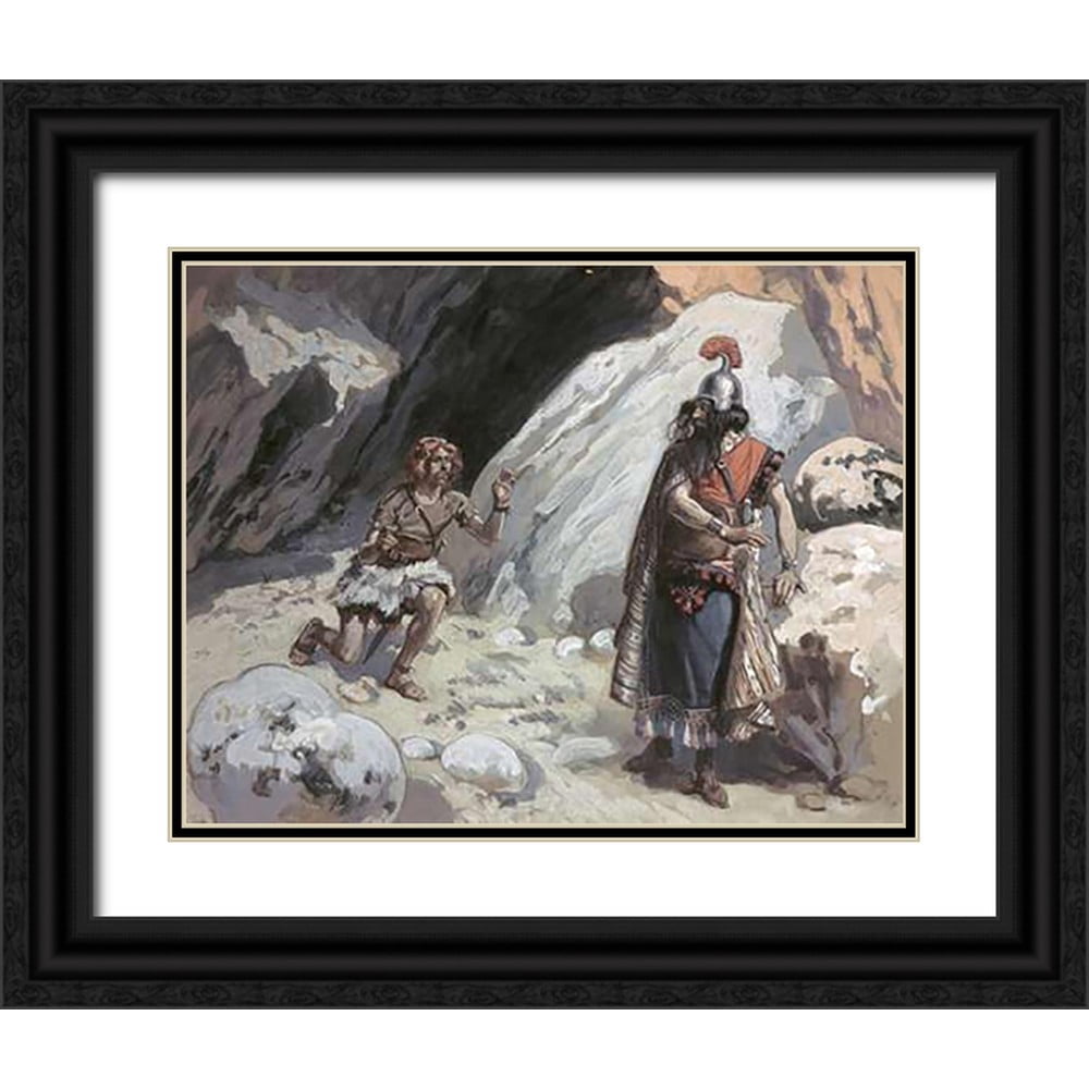 Tissot, James 18x15 Black Ornate Wood Framed with Double Matting Museum ...