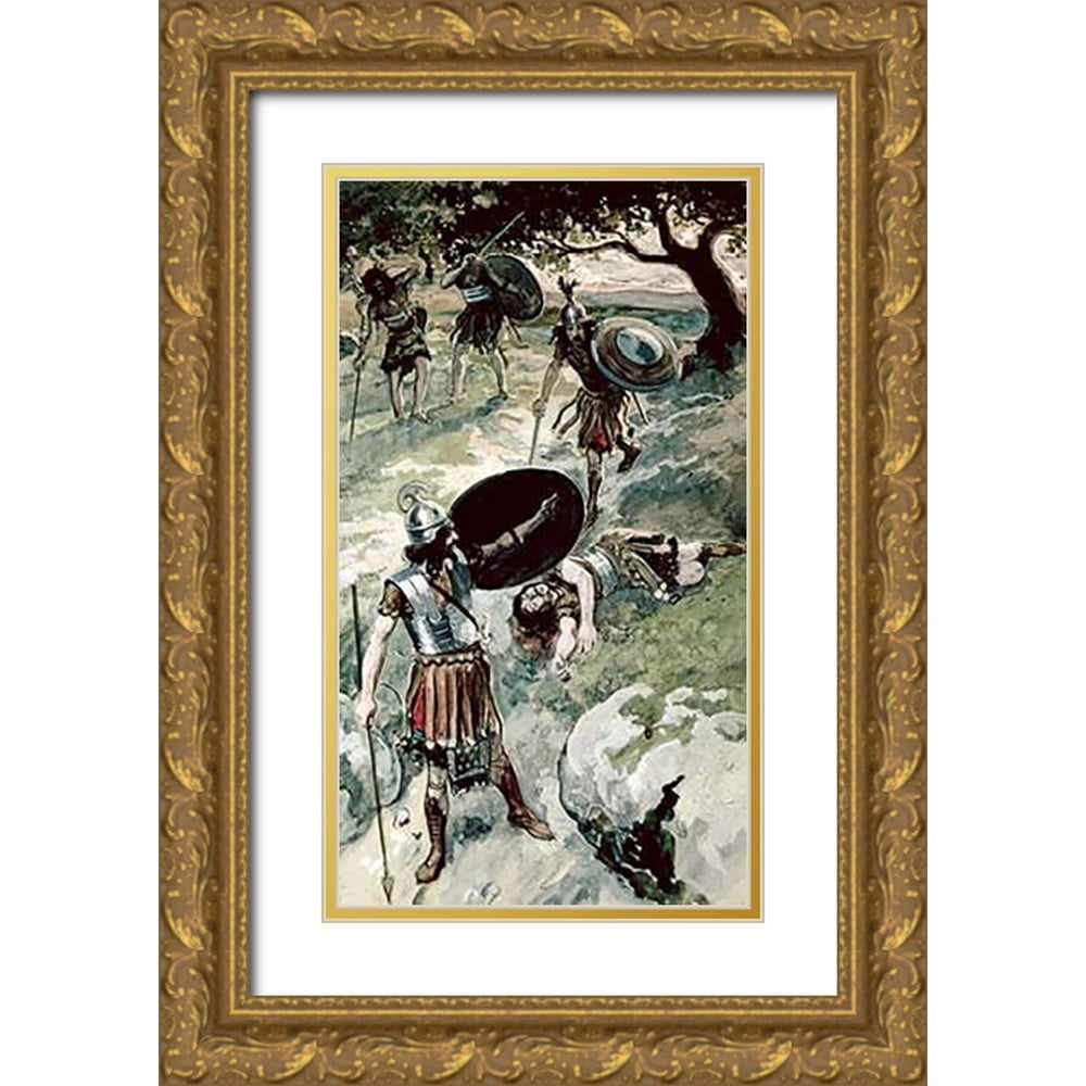 Tissot, James 20x32 Gold Ornate Wood Framed with Double Matting Museum ...