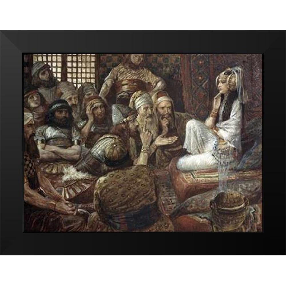 Tissot, James 24x19 Black Modern Framed Museum Art Print Titled ...