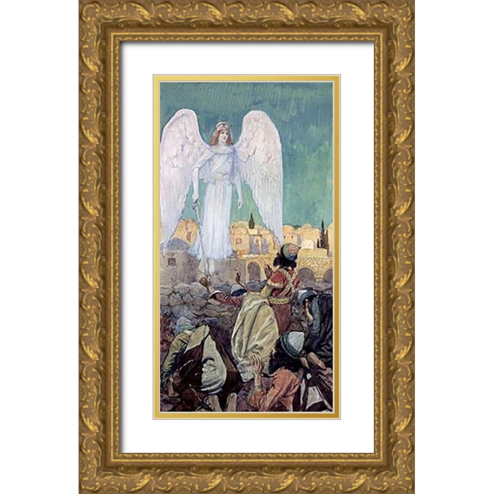 Tissot, James 9x14 Gold Ornate Wood Framed with Double Matting Museum ...