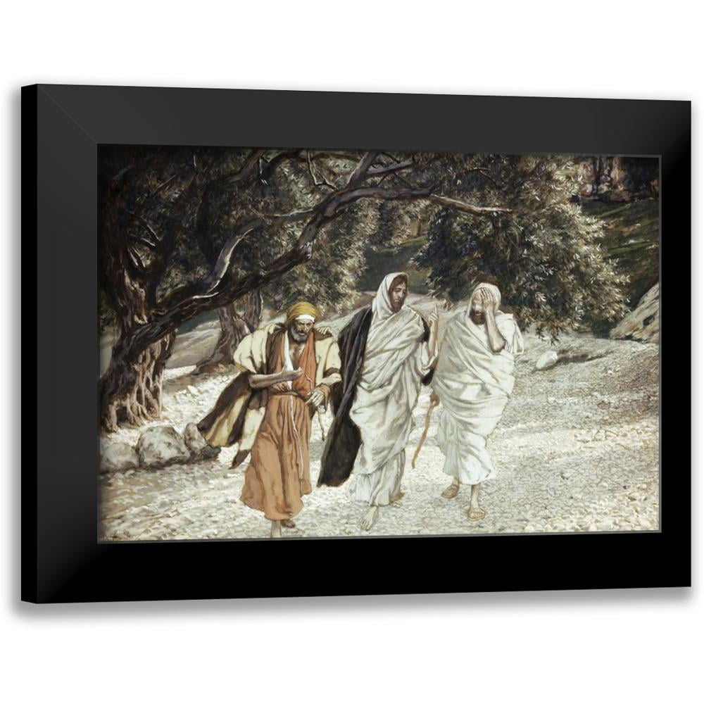Tissot, James Jacques 18x14 Black Modern Framed Museum Art Print Titled ...