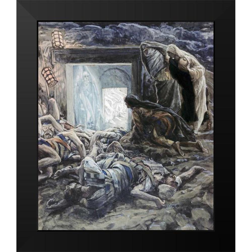 Tissot, James Jacques 20x23 Black Modern Framed Museum Art Print Titled ...
