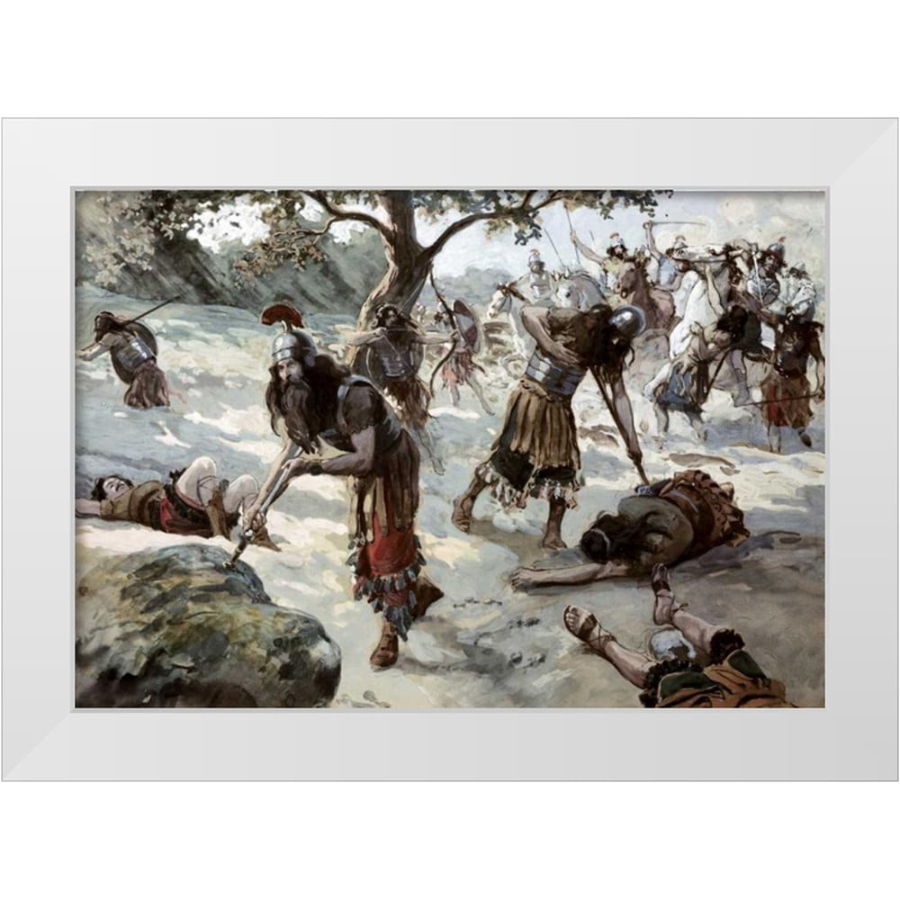 Tissot, James Jacques 24x18 White Modern Wood Framed Museum Art Print ...