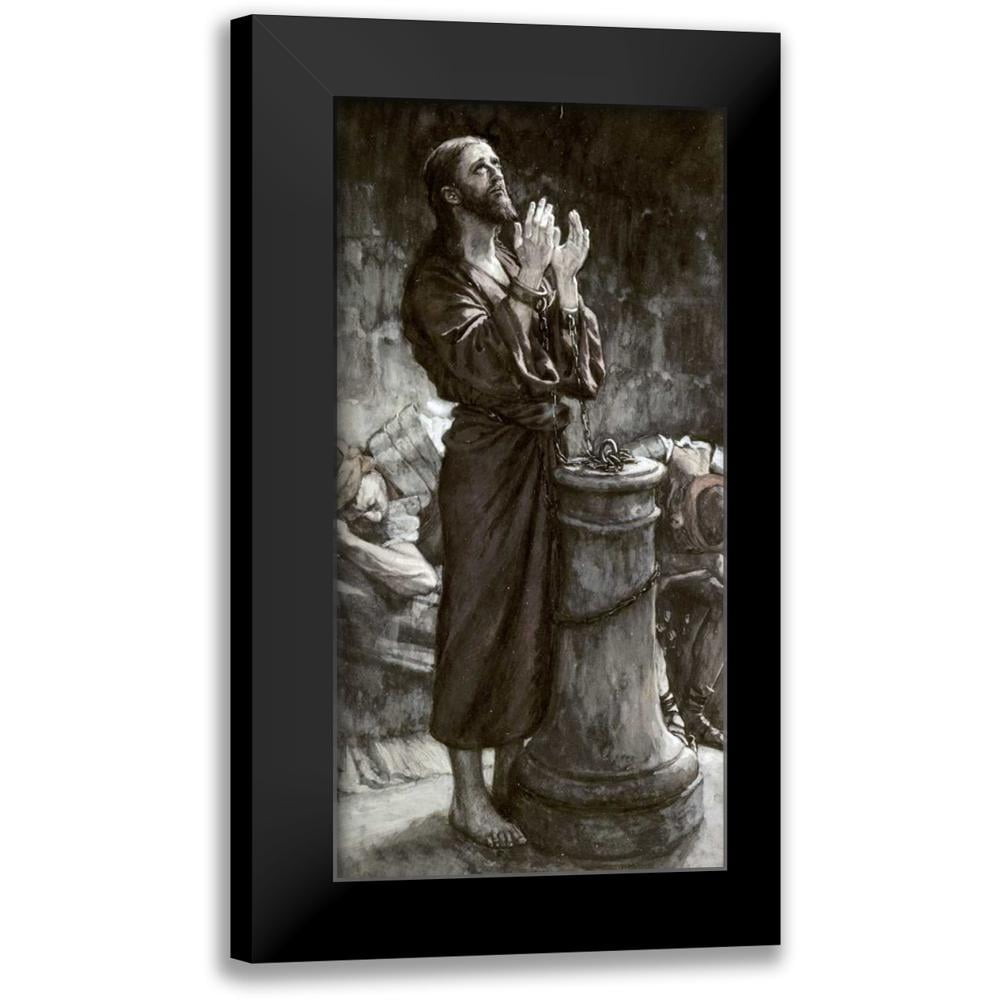 Tissot, James Jacques 9x14 Black Modern Framed Museum Art Print Titled ...