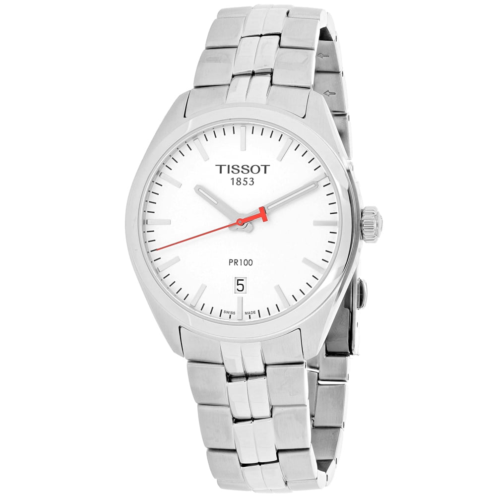 Tissot Men's PR 100 NBA Silver Dial Watch - T1014101103101 - Walmart.com