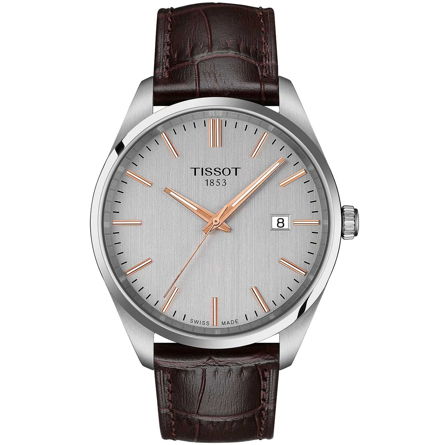 Tissot Men's PR 100 Silver Dial Watch - T1504101603100 - Walmart.com
