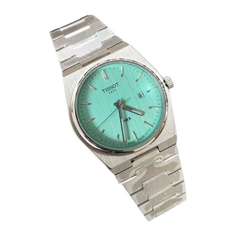 Tissot PRX Automatic Mens Watches 1853 Classic - Mint Green Dial Watch ...