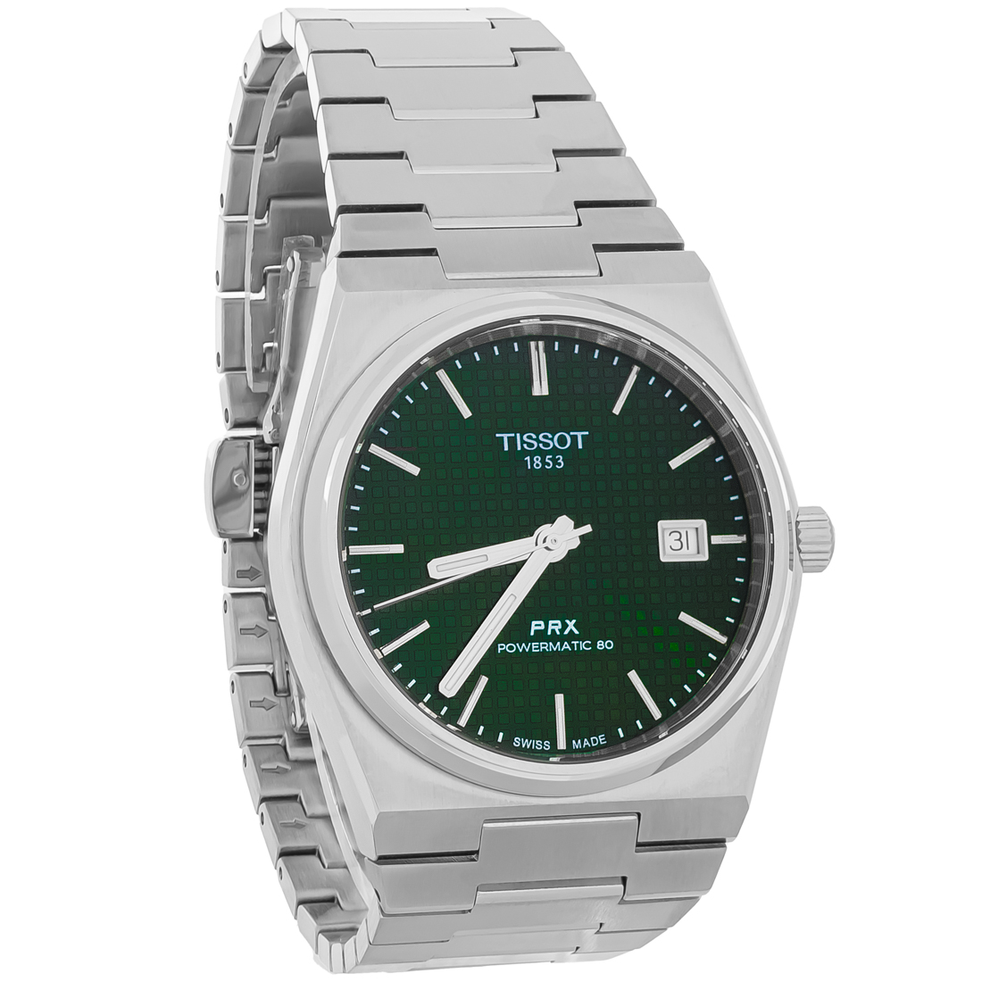 Tissot PRX Powermatic 80 Mens Automatic Watch T137.407.11.091.00 ...