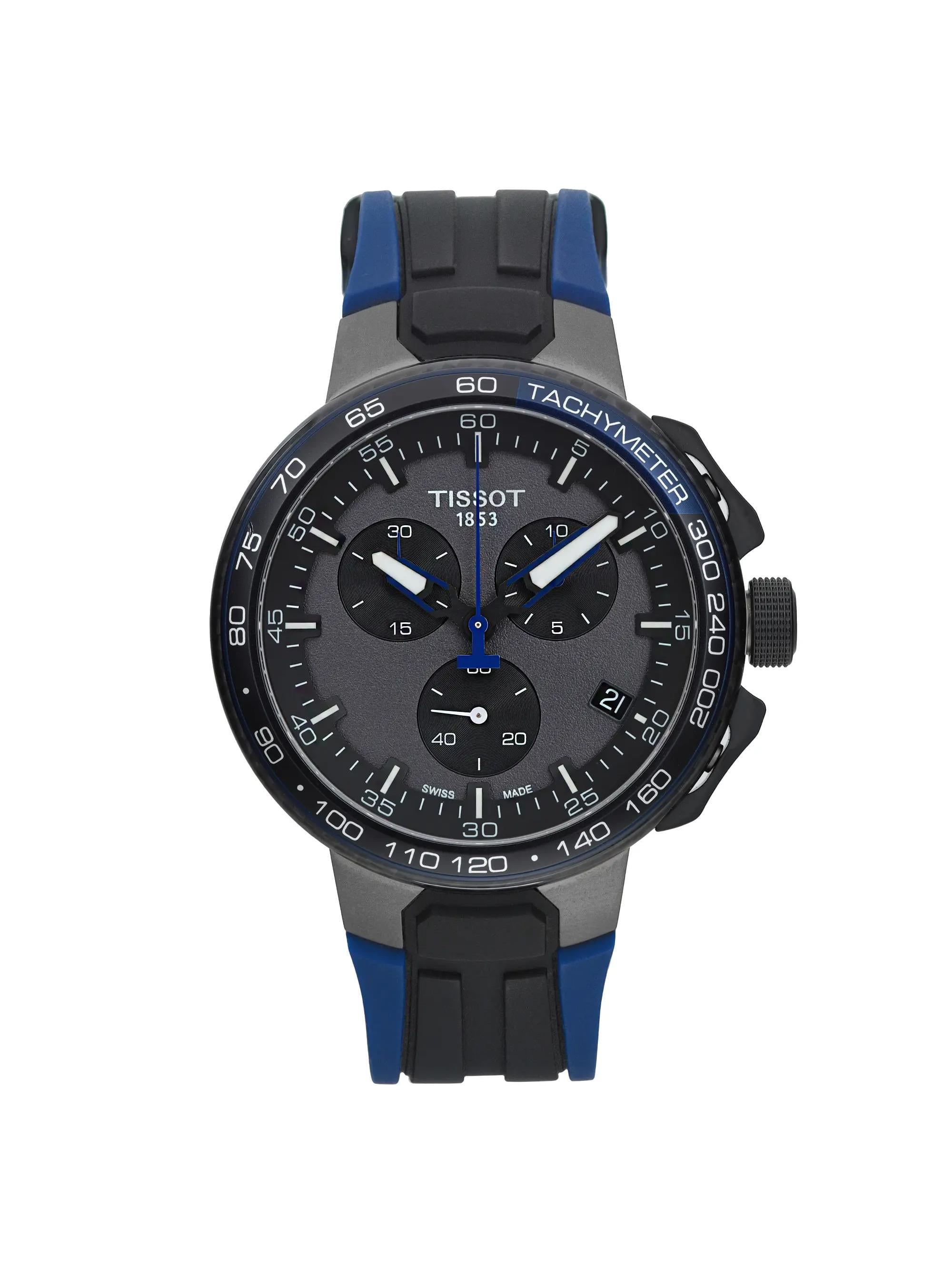 Tissot T-Bike Chronograph Steel Black Dial Quartz Men Watch T111.417.37.441.06 - Walmart.com
