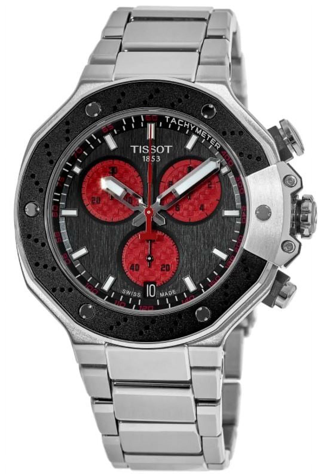 Tissot T-Race Marc Marquez 2022 Limited Edition Black Dial Steel Men's ...