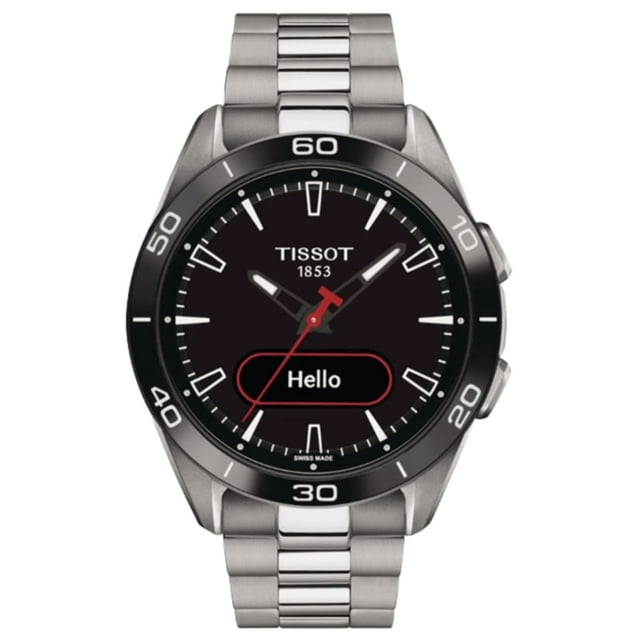 Tissot T-Touch Connect Solar GMT Quartz Digital Dial Titanium Men's ...