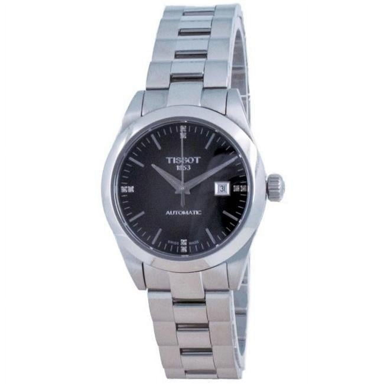 Tissot T132.007.11.066.00 T-My Lady Automatic Diamond Accents 100M Women Watch, Black - Walmart.com