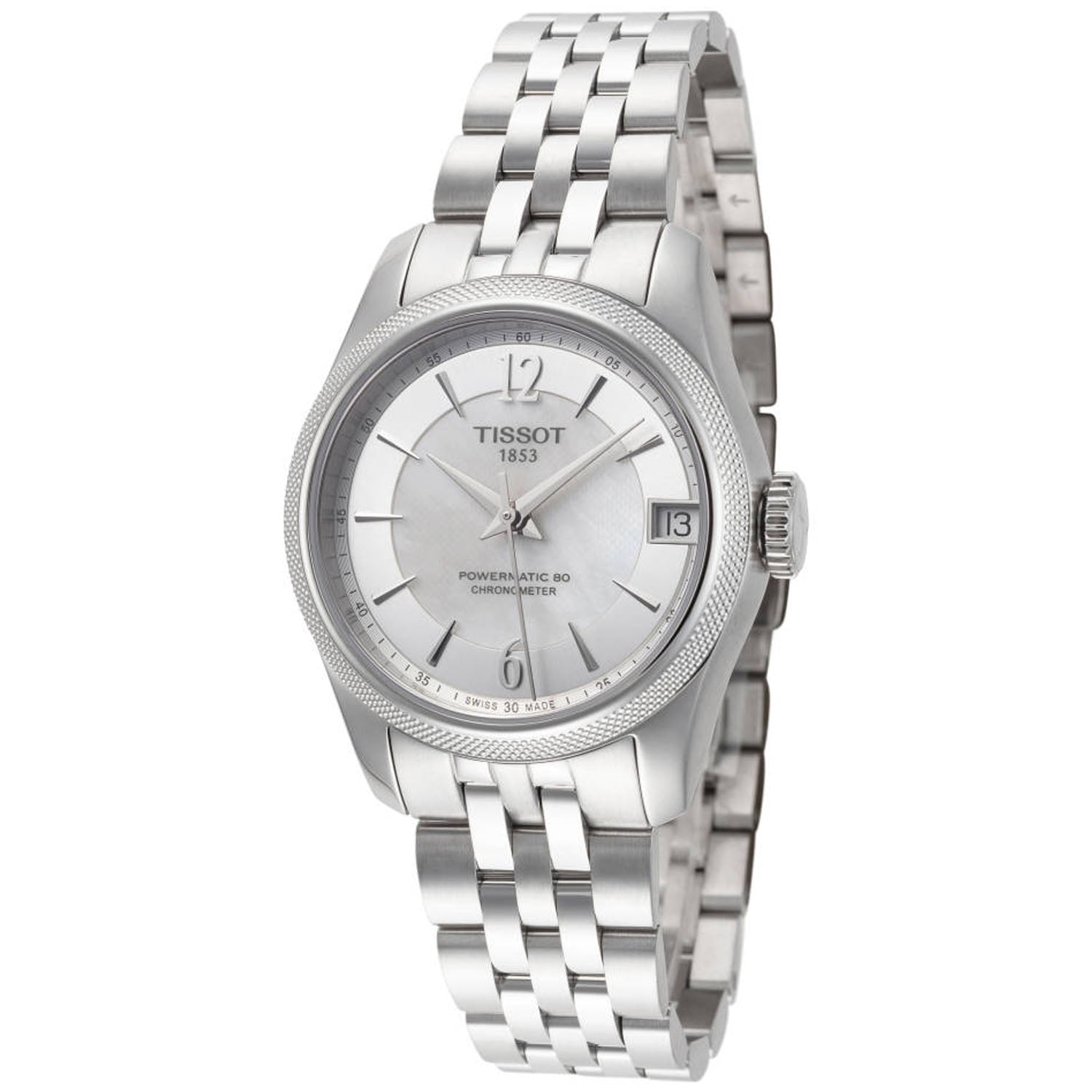 Tissot T-Classic Ballade Automatic Ladies Watch, Mother of Pearl Dial ...