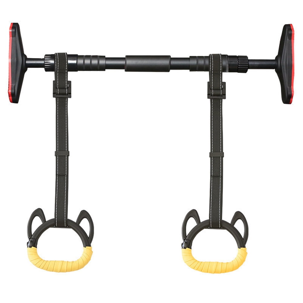 Tissouoy Kids Gymnastic Rings Plastic Adjustable Strap Home Lifting ...