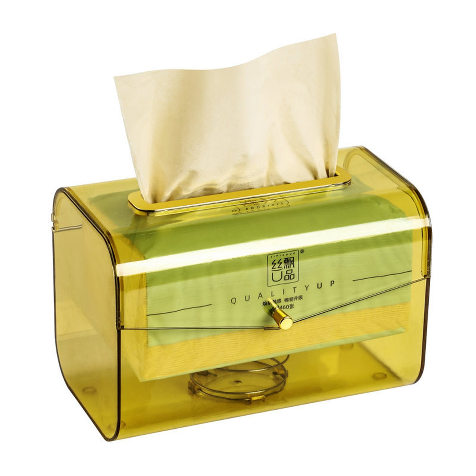 Tissue Box A,Rectangular Clear Paper Tissue Box Decorative Napkin ...