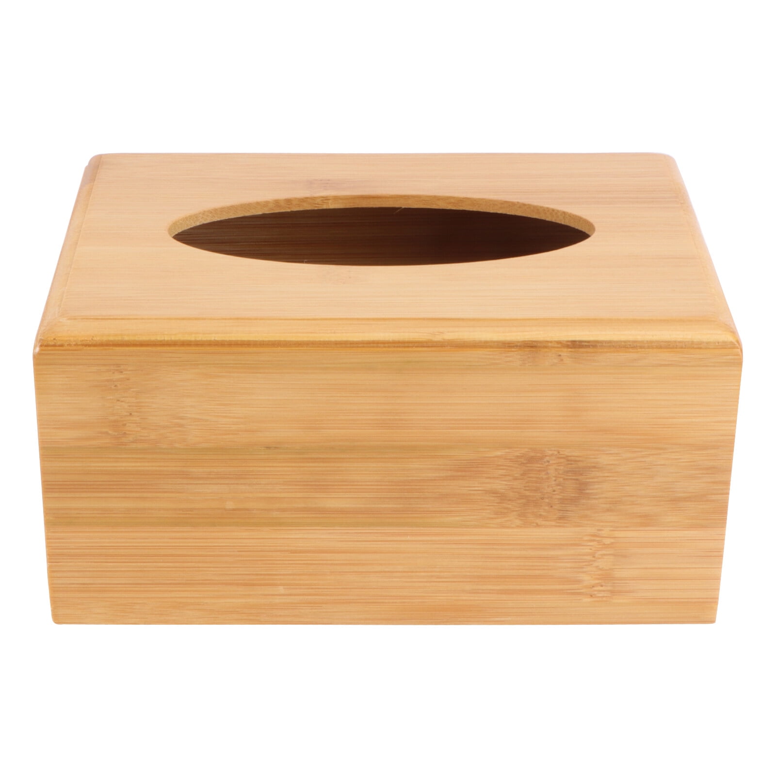 Tissue Box Bamboo Paper Container Napkin Case Household Tabletop ...