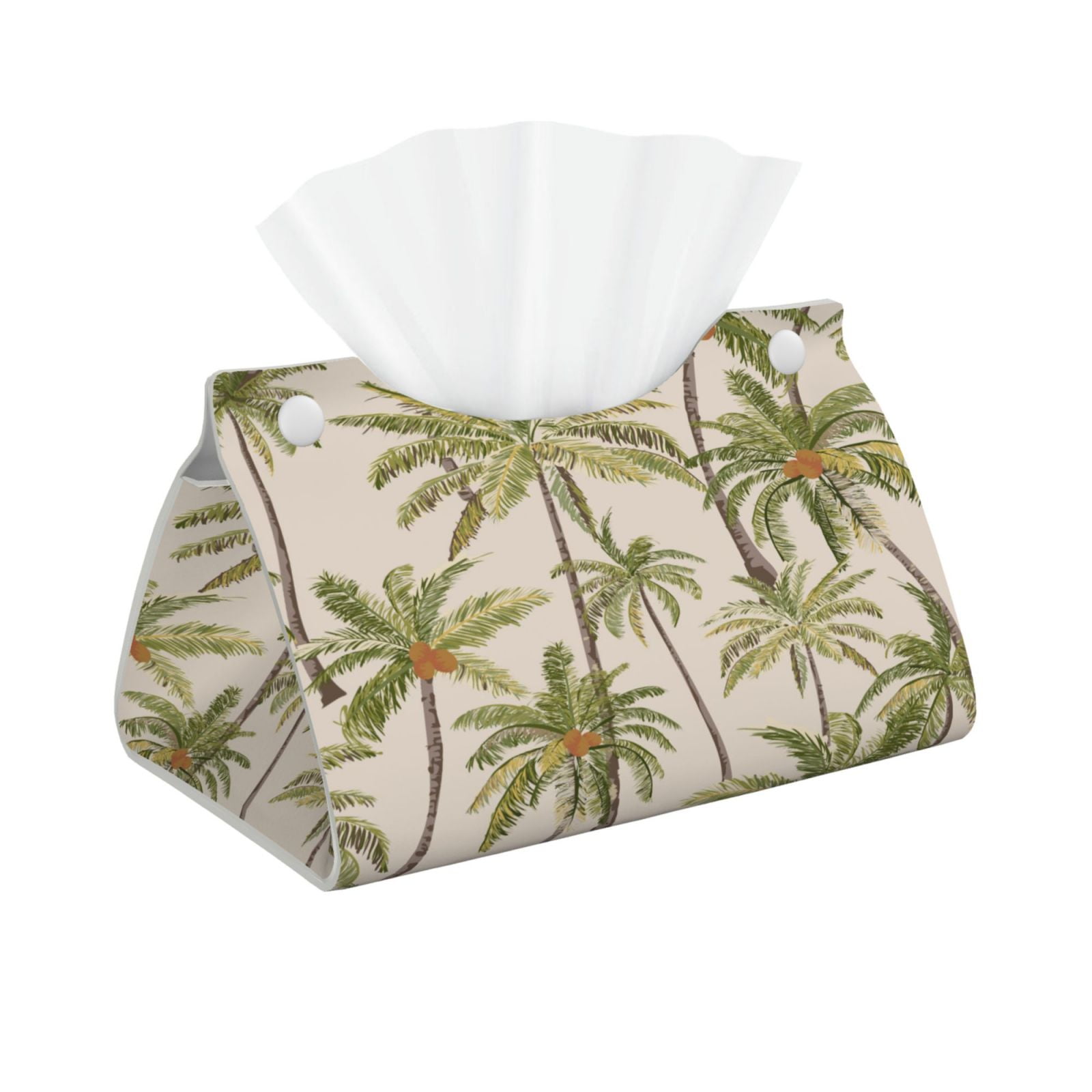 Tissue Box Cove Pvc Leather Rectangular Tissue Box Case Organizer ...