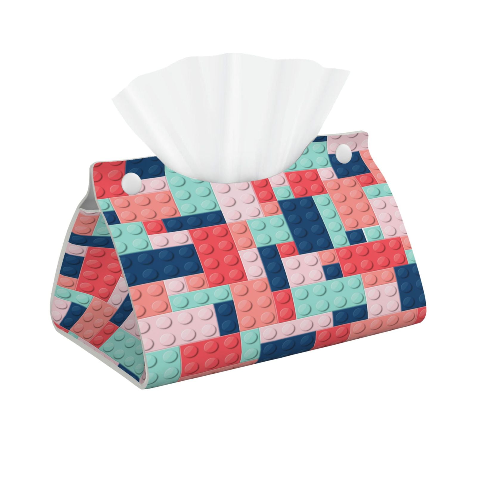 Tissue Box Cove Pvc Leather Rectangular Tissue Box Case Organizer ...