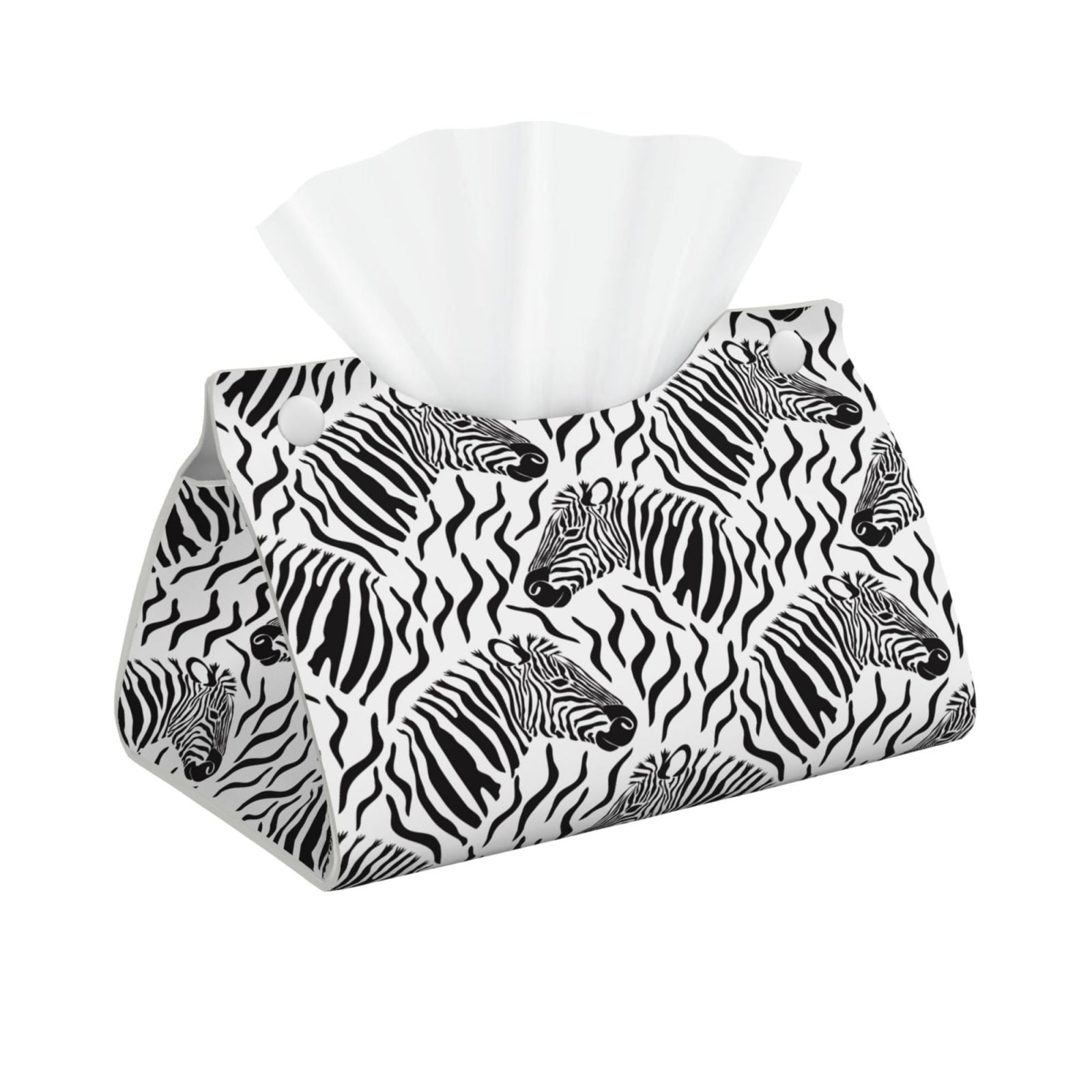 Tissue Box Cove Pvc Leather Rectangular Tissue Box Case Organizer ...