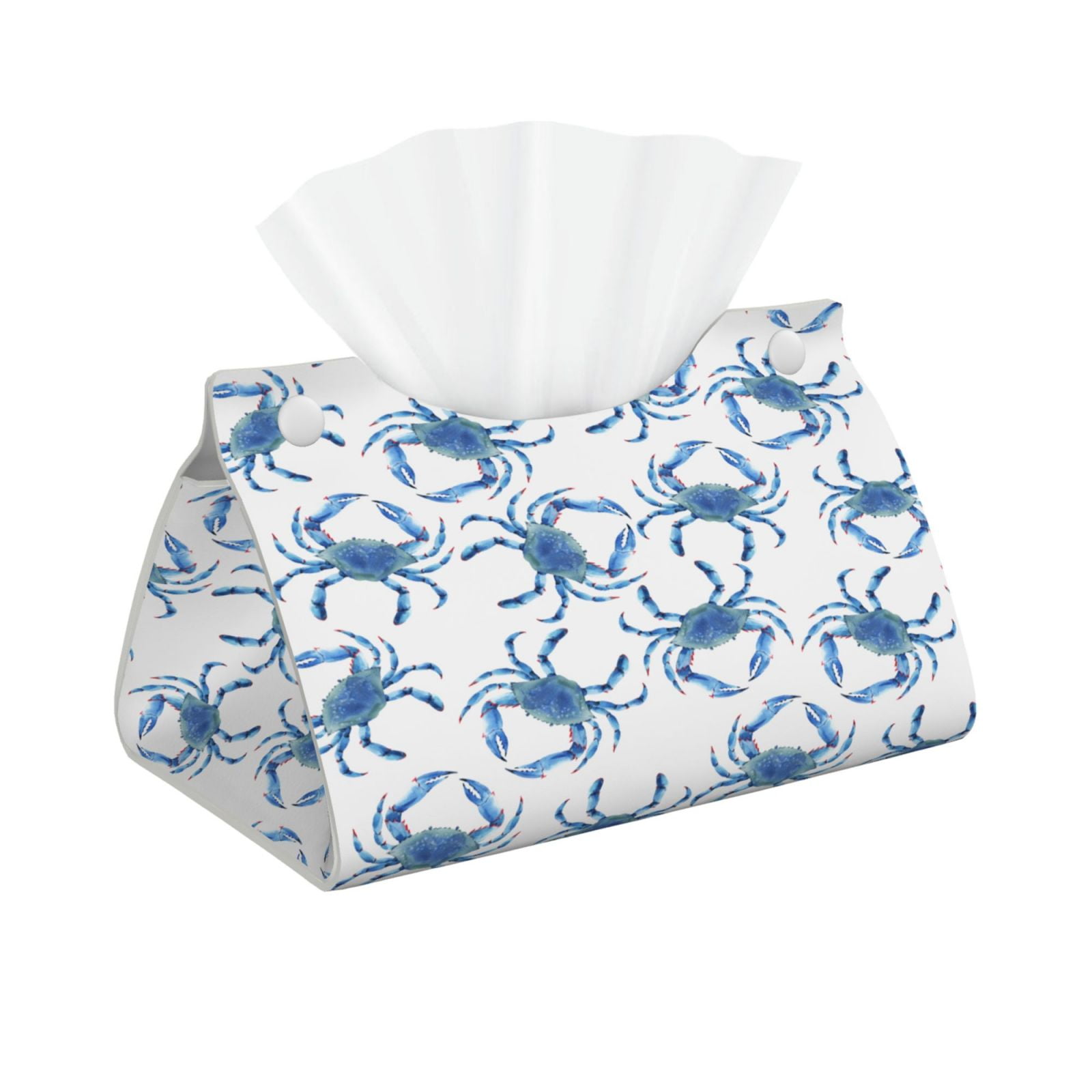 Tissue Box Cove Pvc Leather Rectangular Tissue Box Case Organizer ...