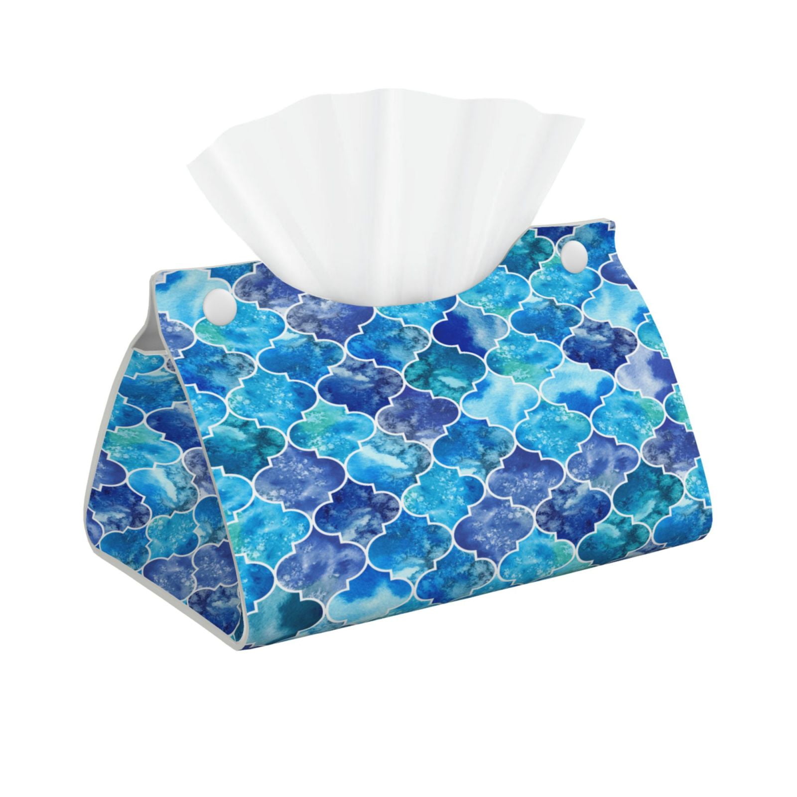 Tissue Box Cove Pvc Leather Rectangular Tissue Box Case Organizer ...