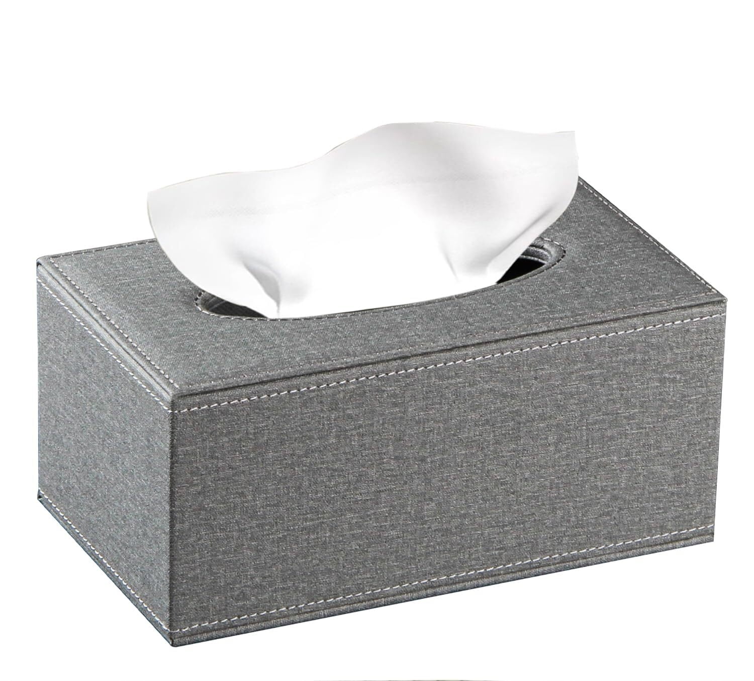 Tissue Box Cove Rectangular,Cut Leather Tissues Cube Box Holder,Modern ...